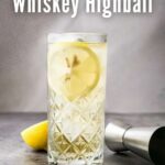 Whiskey Highball Recipe - Food Faith Fitness