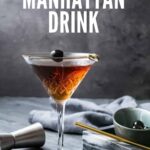 Classic Manhattan Cocktail Recipe - Food Faith Fitness