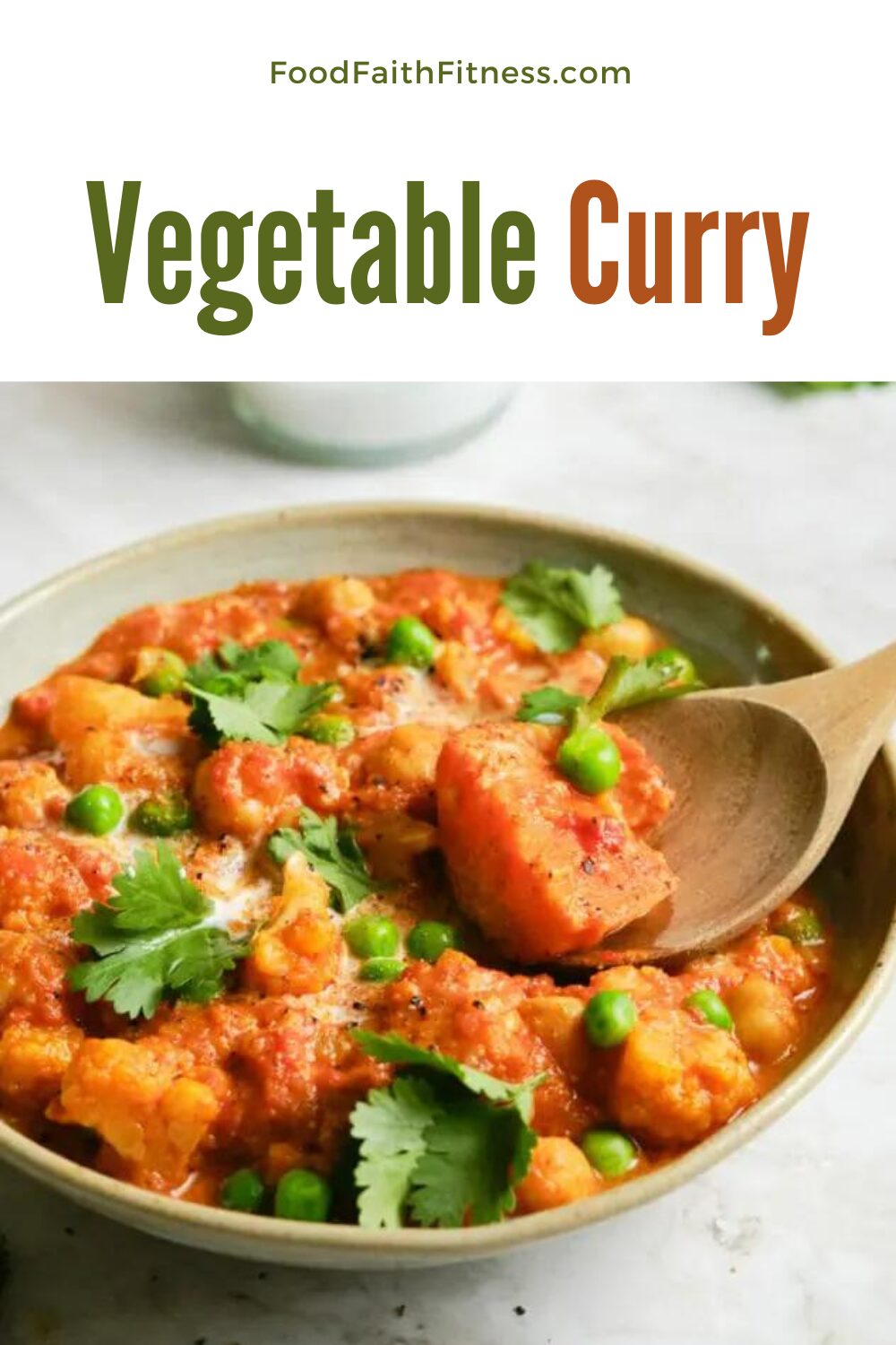 Easy Vegetable Curry - Food Faith Fitness