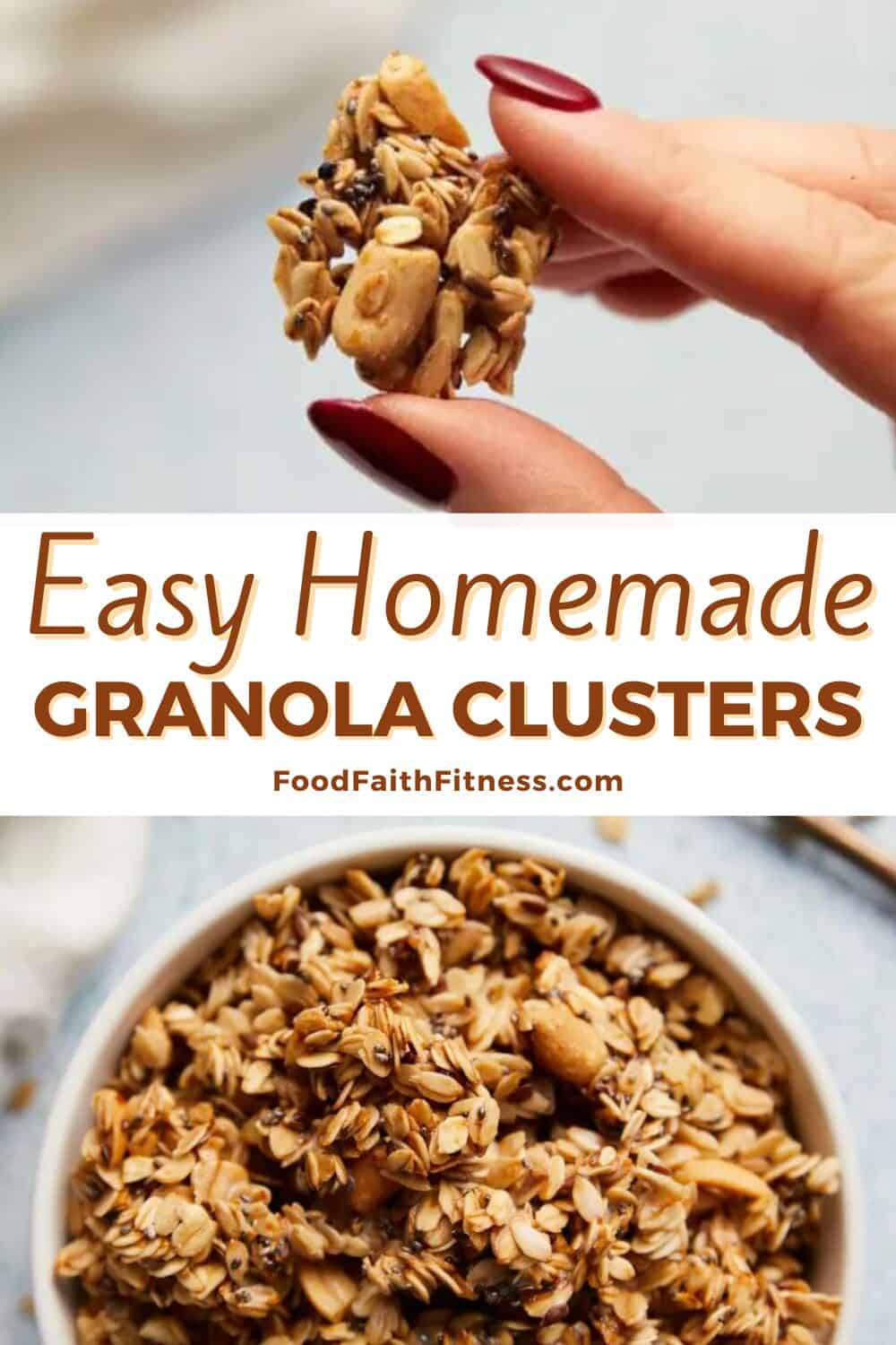 Granola Clusters Recipe - Food Faith Fitness