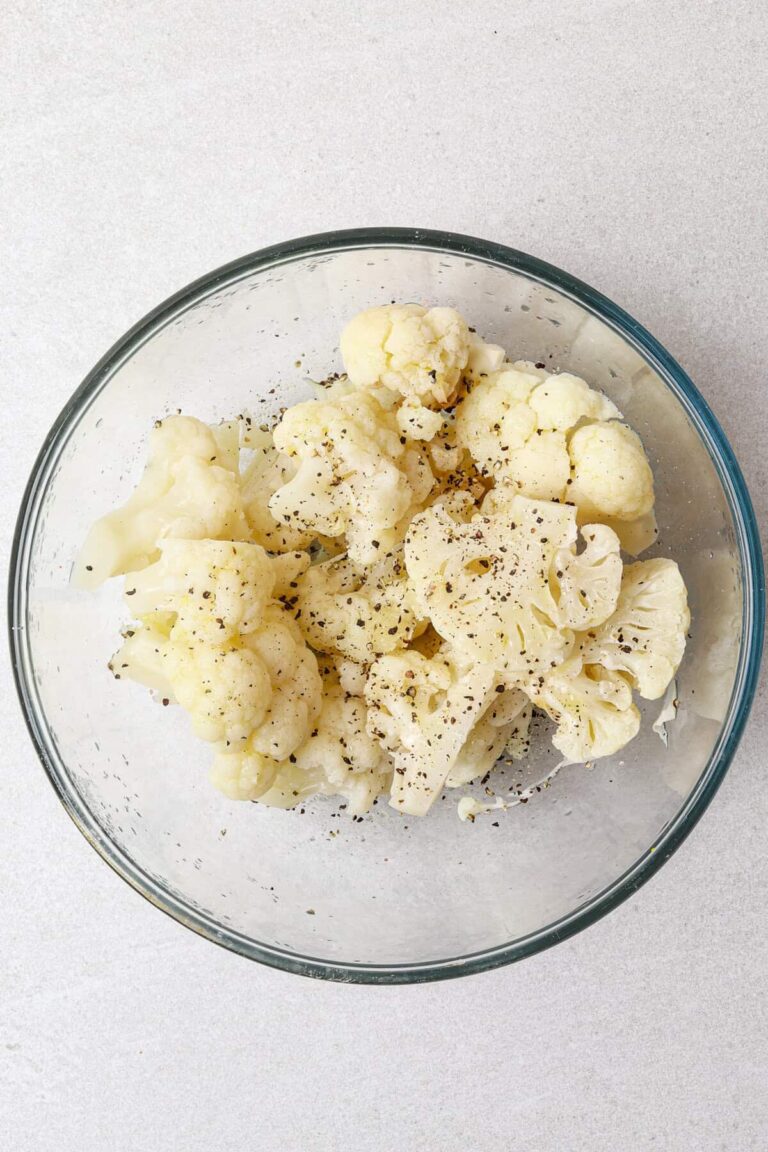 How To Cook Cauliflower In The Microwave - Food Faith Fitness