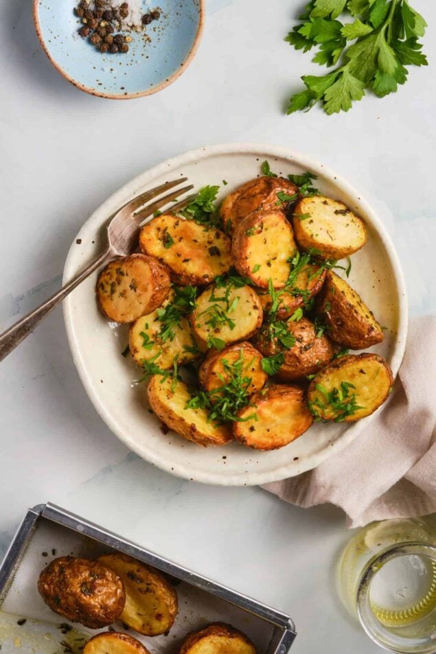 Roasted Mini Potatoes - Food Faith Fitness