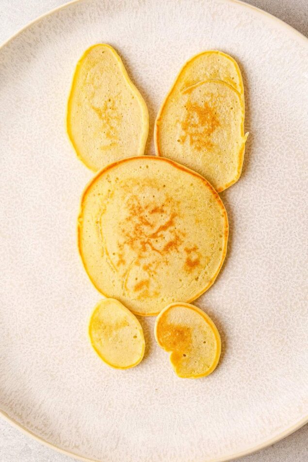 Bunny Pancakes Recipe - Food Faith Fitness