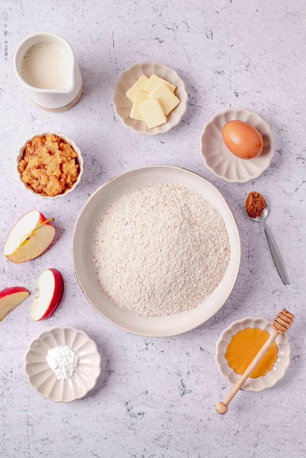 Fluffy Apple Pancakes - Food Faith Fitness