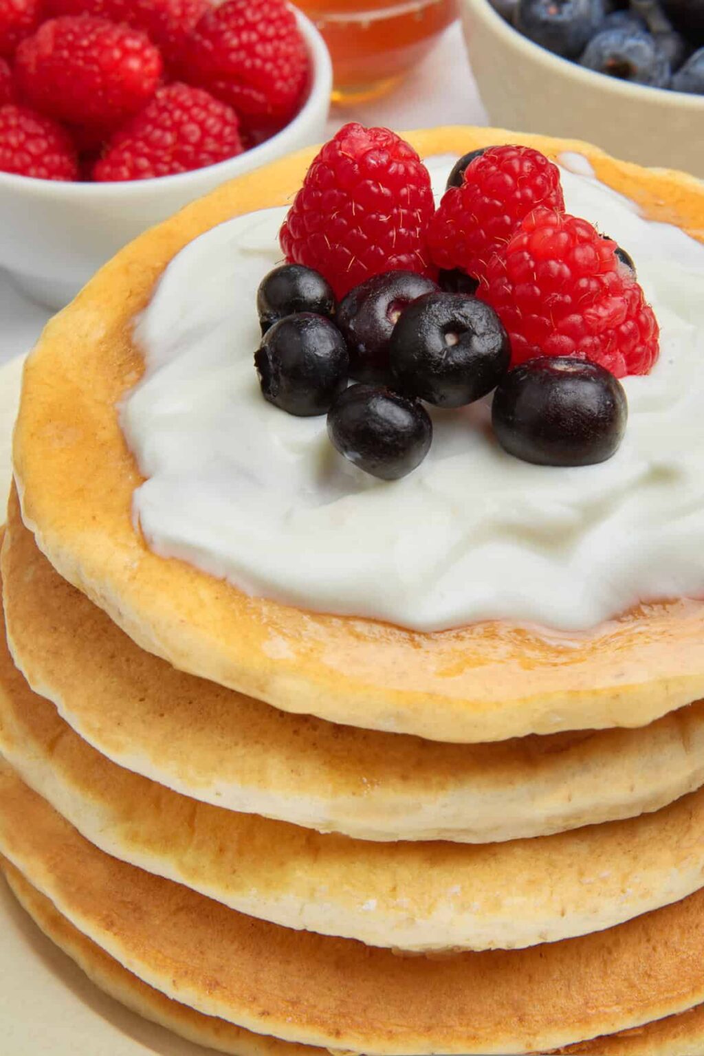 Greek Yogurt Pancakes - Food Faith Fitness