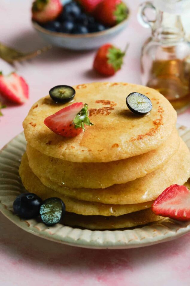 Perfect Pancakes In The Microwave - Food Faith Fitness