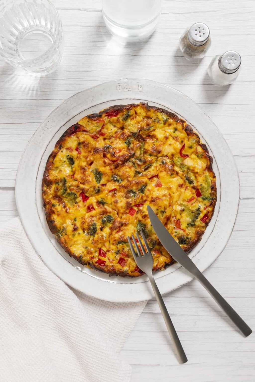 Broccoli Frittata - Food Faith Fitness