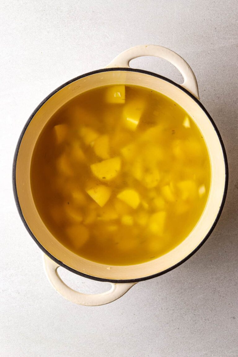 Caldo de Queso Con Papas - Food Faith Fitness