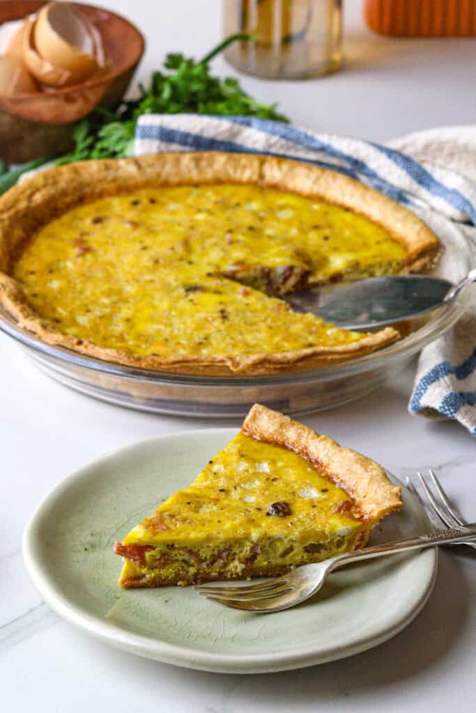 Dairy-Free Quiche - Food Faith Fitness