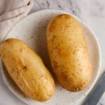 Easy Microwave Baked Potato - Food Faith Fitness