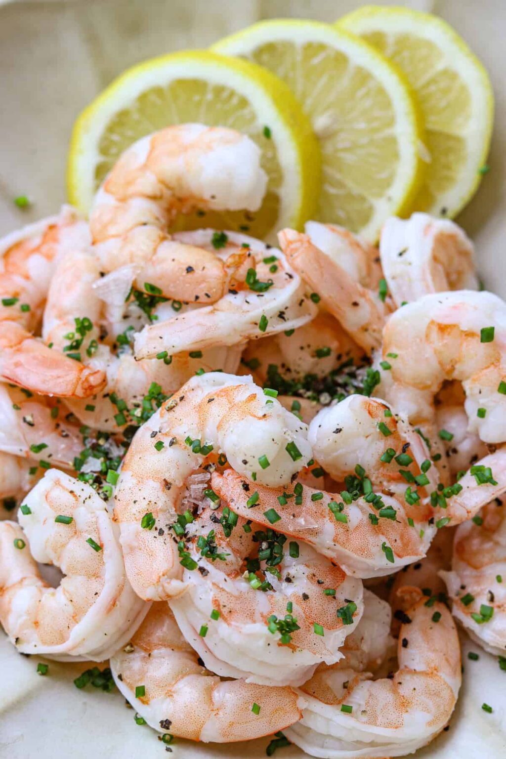 Easy Poached Shrimp - Food Faith Fitness