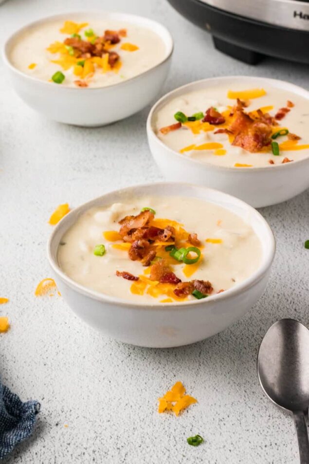 Hash Brown Potato Soup Recipe - Food Faith Fitness