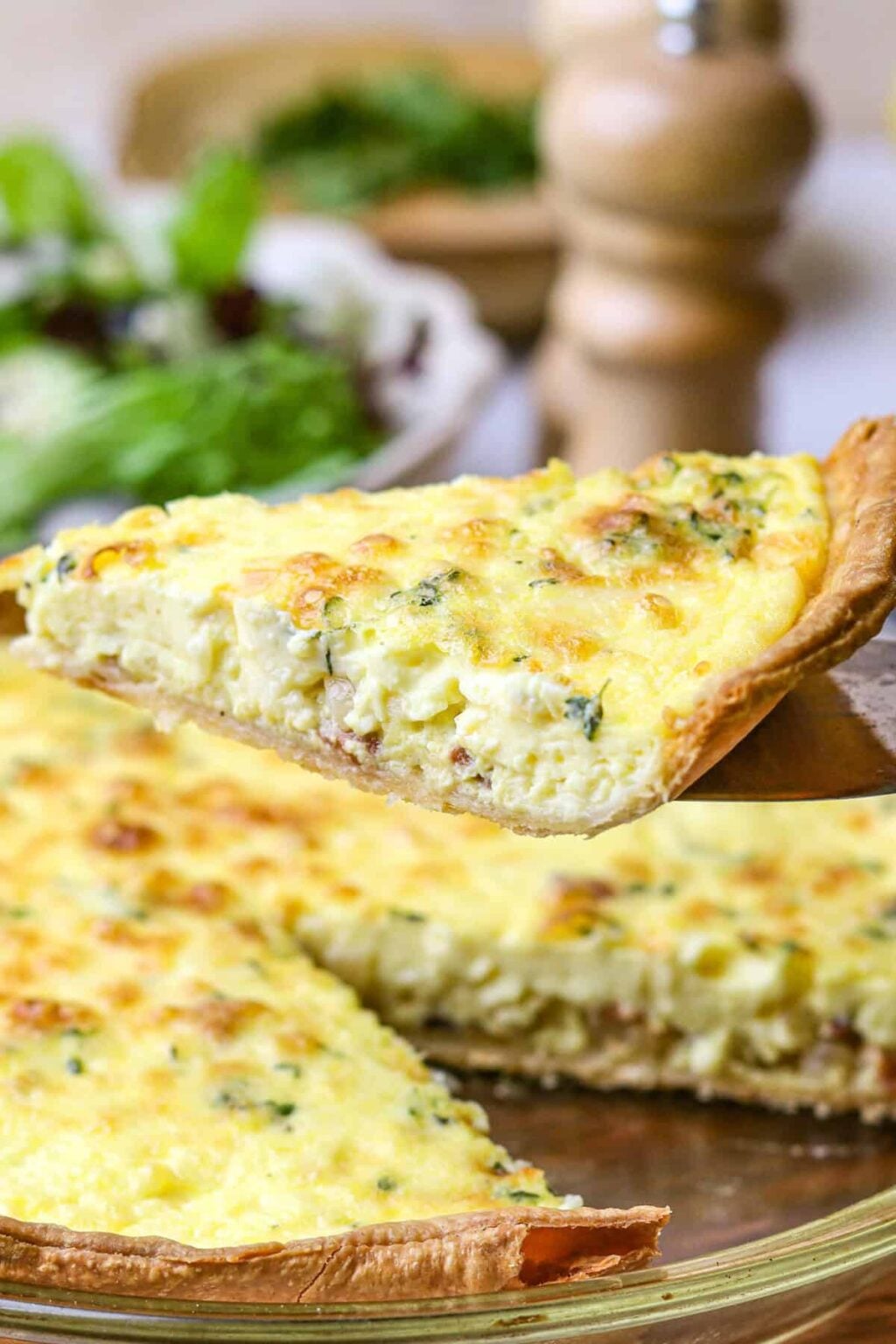 Ina Garten's Quiche - Food Faith Fitness