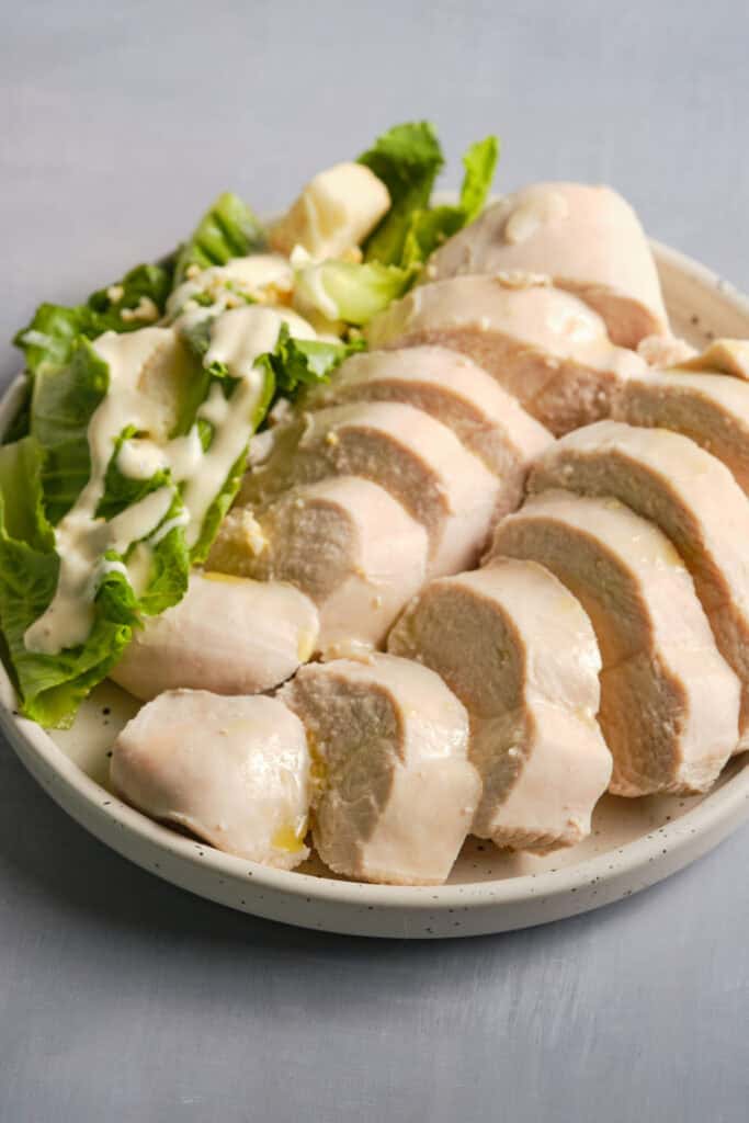 Juicy Poached Chicken - Food Faith Fitness