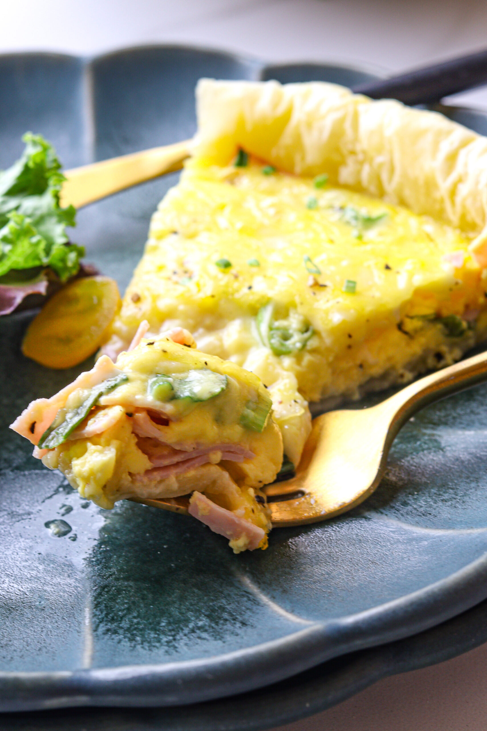 Puff Pastry Quiche - Food Faith Fitness