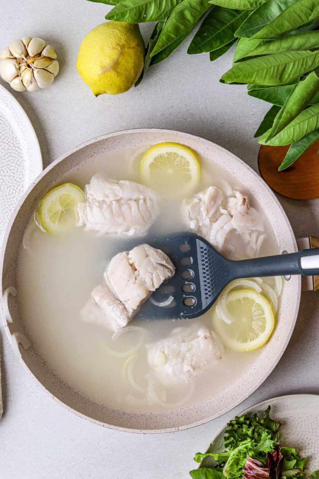 Poached Fish - Food Faith Fitness