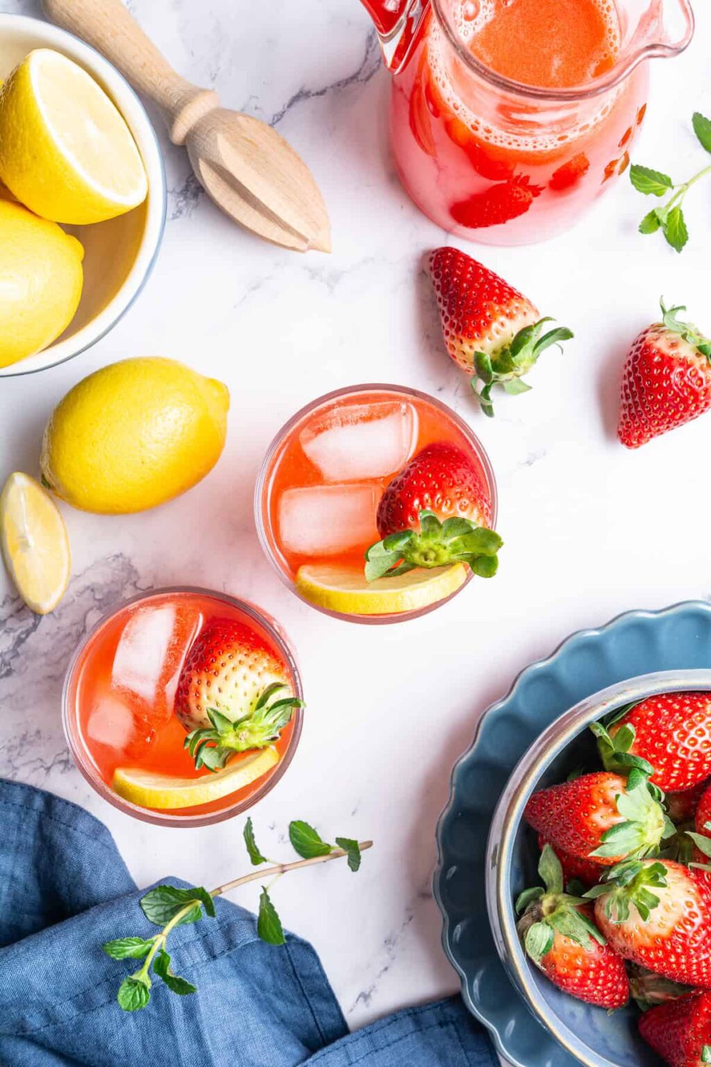 Strawberry Lemonade - Food Faith Fitness