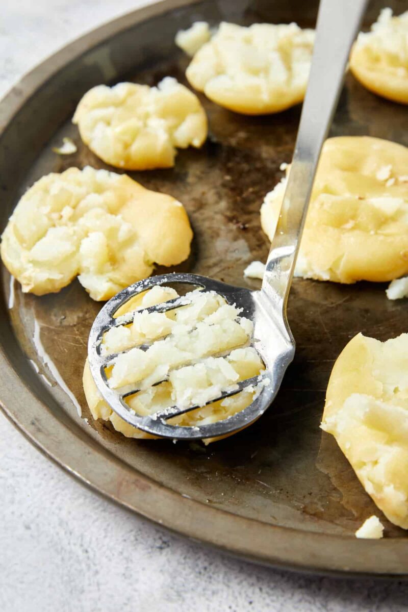 Smashed Potatoes - Food Faith Fitness