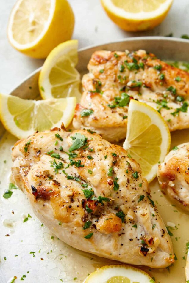 Baked Lemon Chicken - Food Faith Fitness