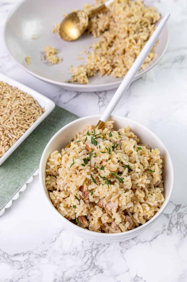 Brown Rice Pilaf - Food Faith Fitness