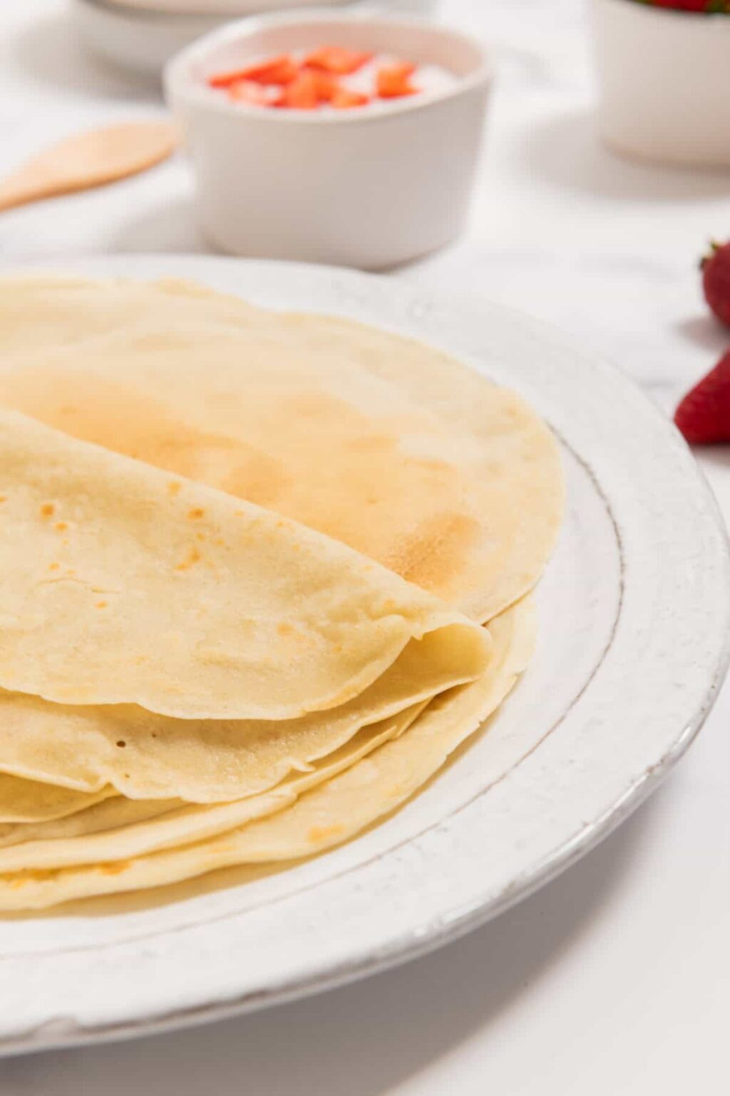 Eggless Crêpes - Food Faith Fitness