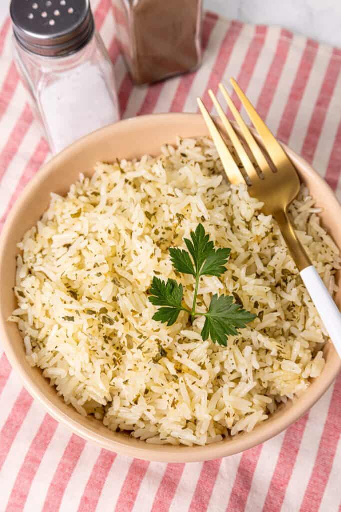 Instant-Pot Rice Pilaf - Food Faith Fitness