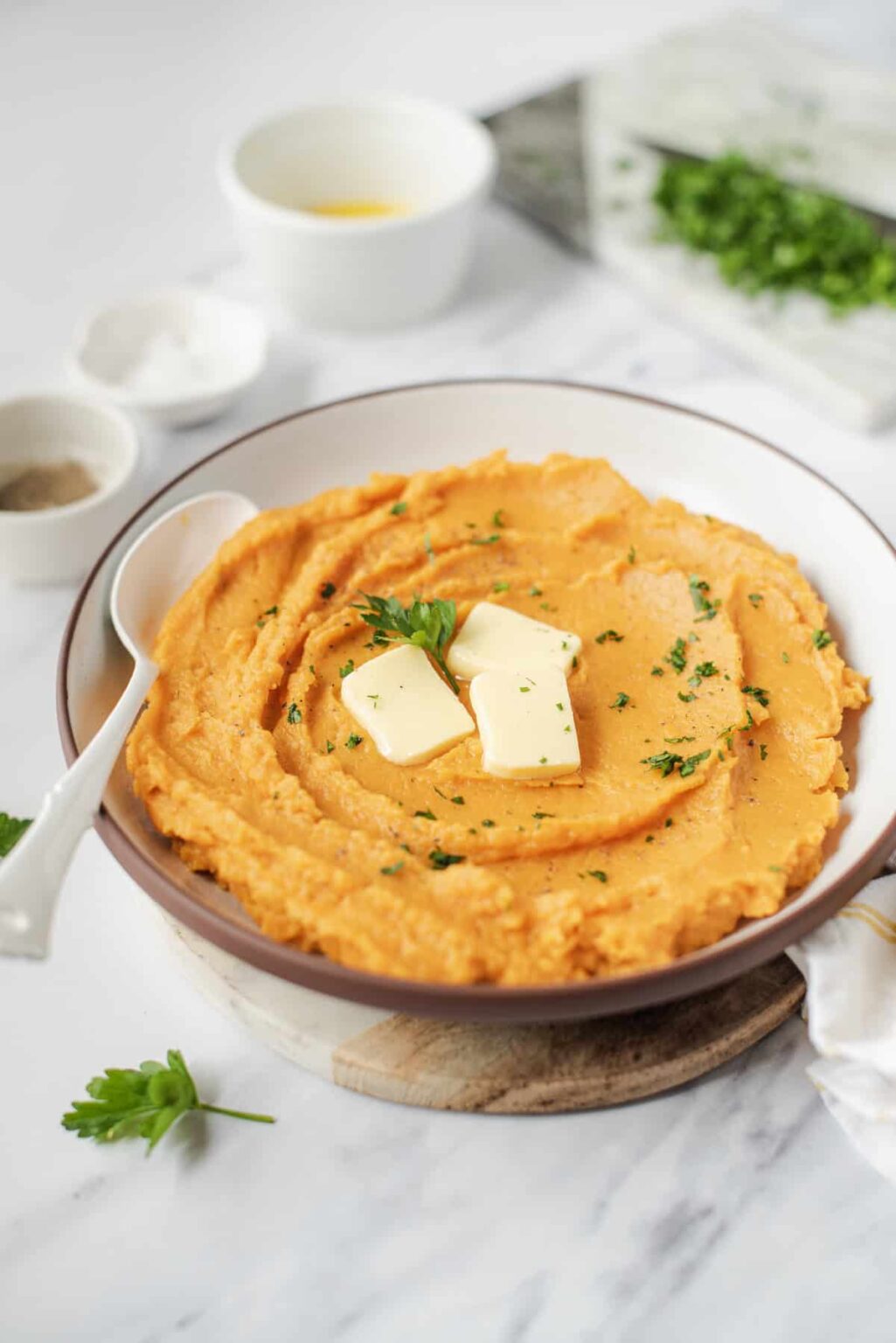 Mashed Sweet Potatoes - Food Faith Fitness