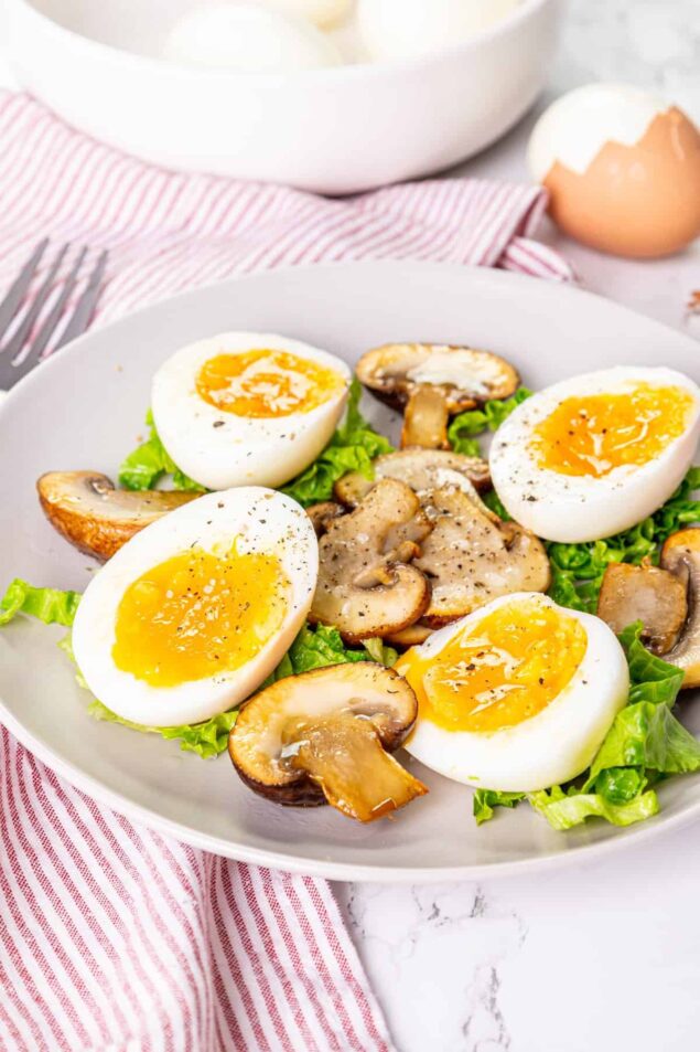 Medium-Boiled Eggs - Food Faith Fitness