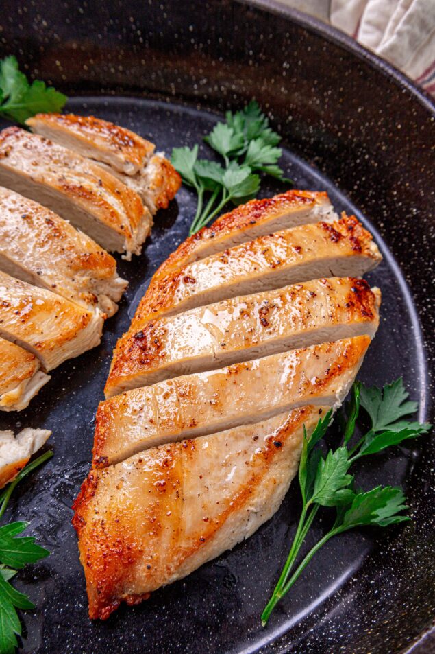 Pan-Seared Chicken Breast - Food Faith Fitness