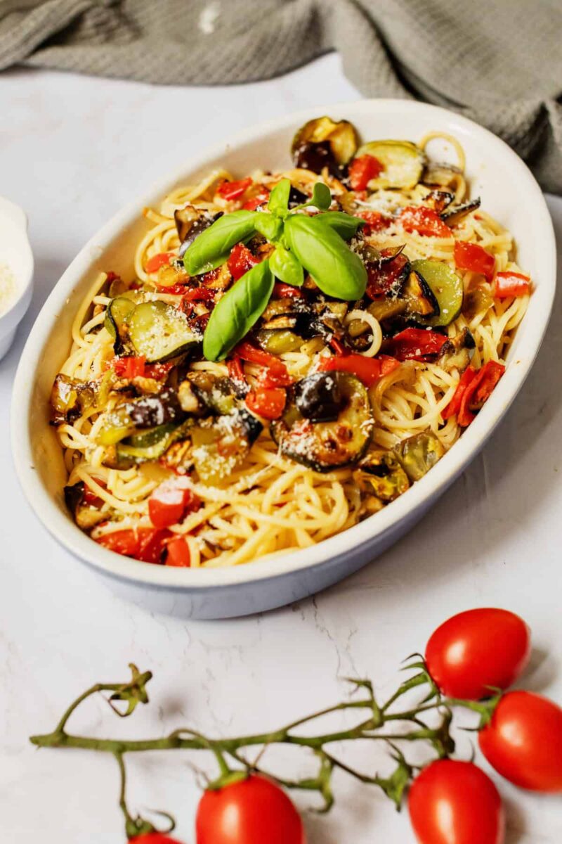 Ratatouille Pasta - Food Faith Fitness