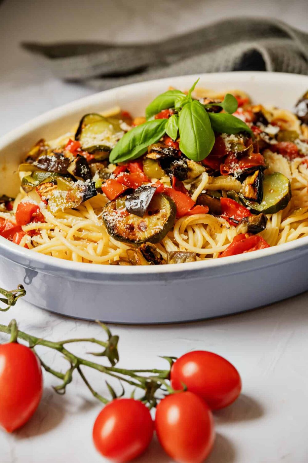 Ratatouille Pasta - Food Faith Fitness