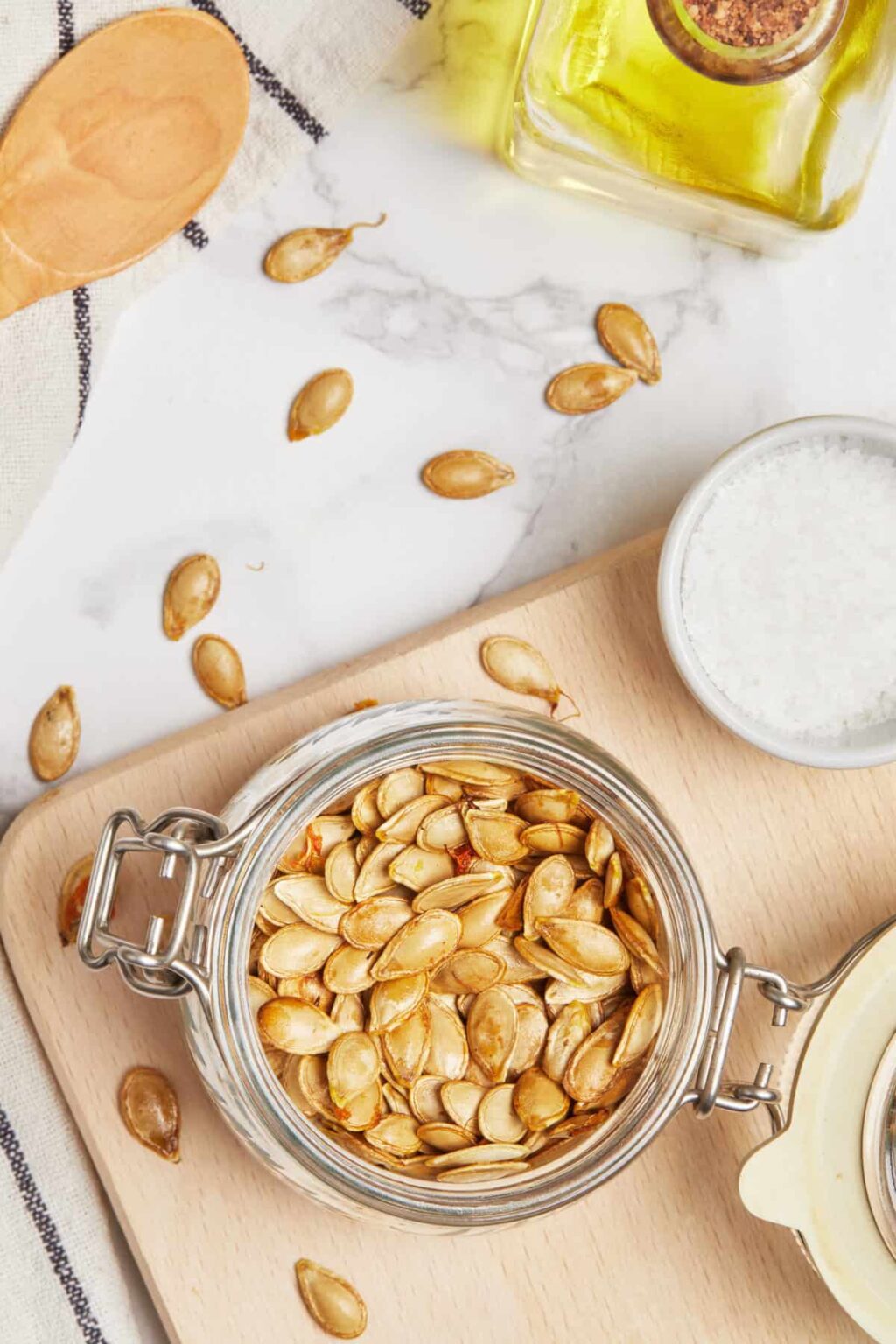 Roasted Squash Seeds - Food Faith Fitness
