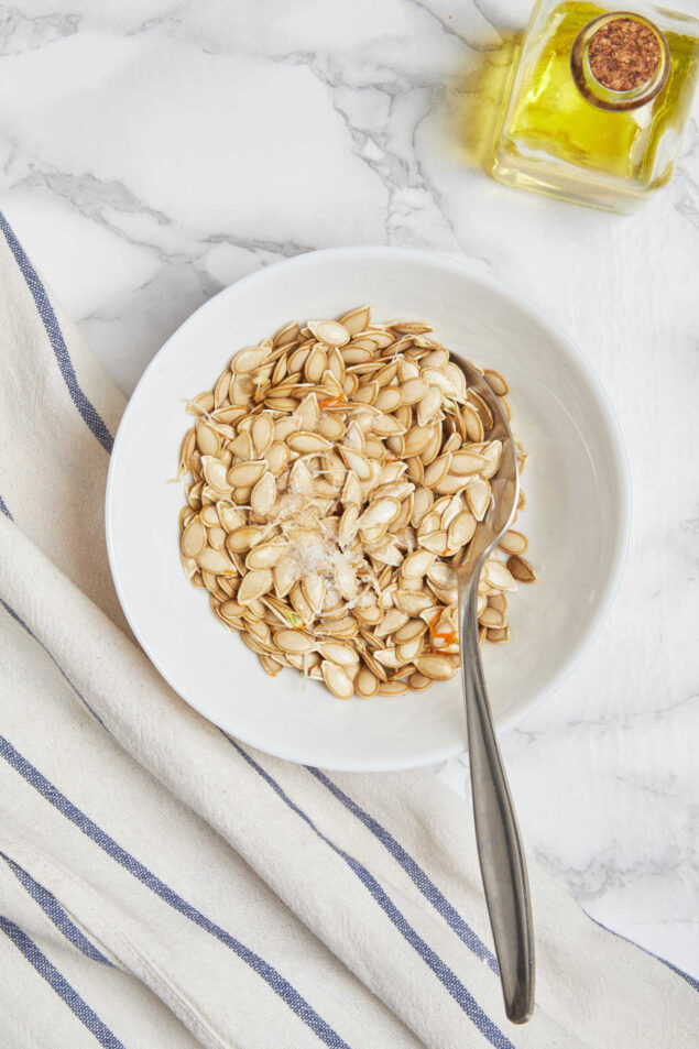 Roasted Squash Seeds - Food Faith Fitness