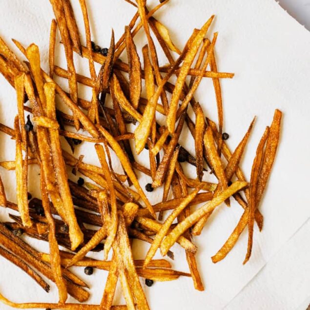 Shoestring Fries Recipe - Food Faith Fitness