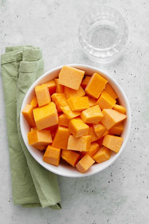 Steamed Butternut Squash - Food Faith Fitness