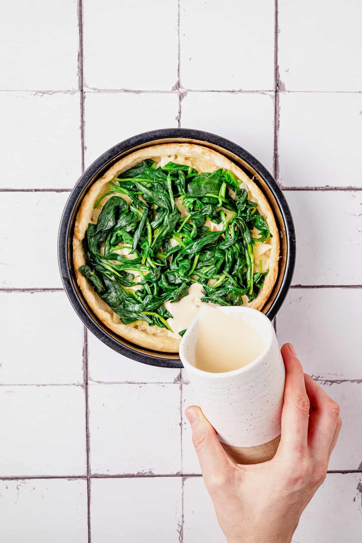 Spinach-Cheese Quiche - Food Faith Fitness