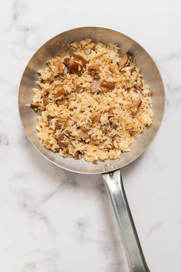Adobo Rice Recipe - Food Faith Fitness