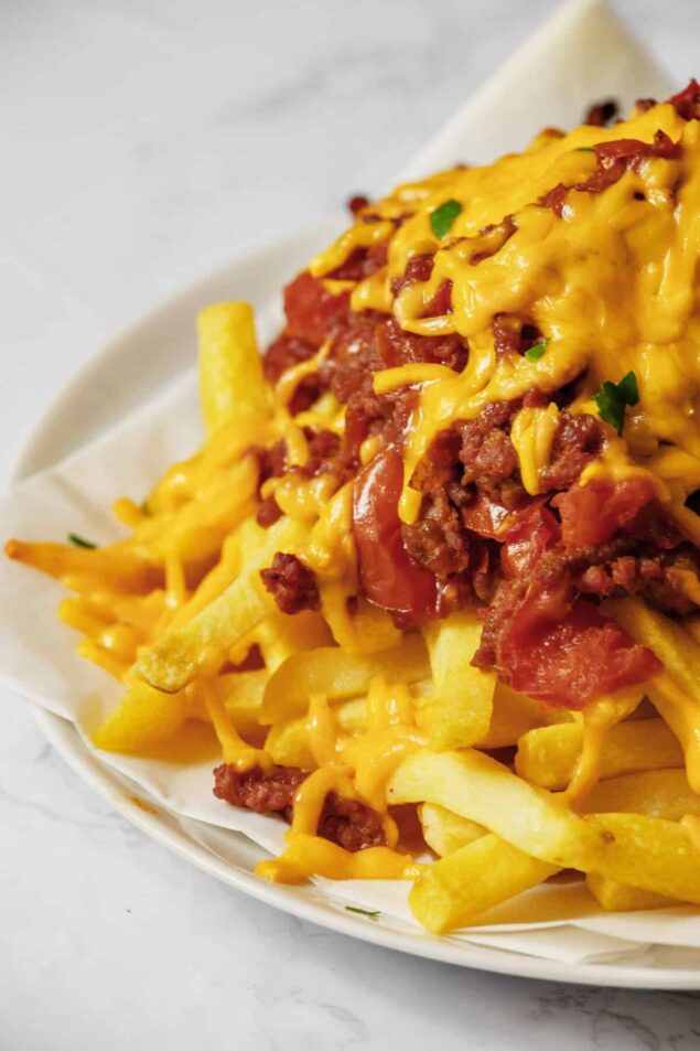 Chili Cheese Fries - Food Faith Fitness