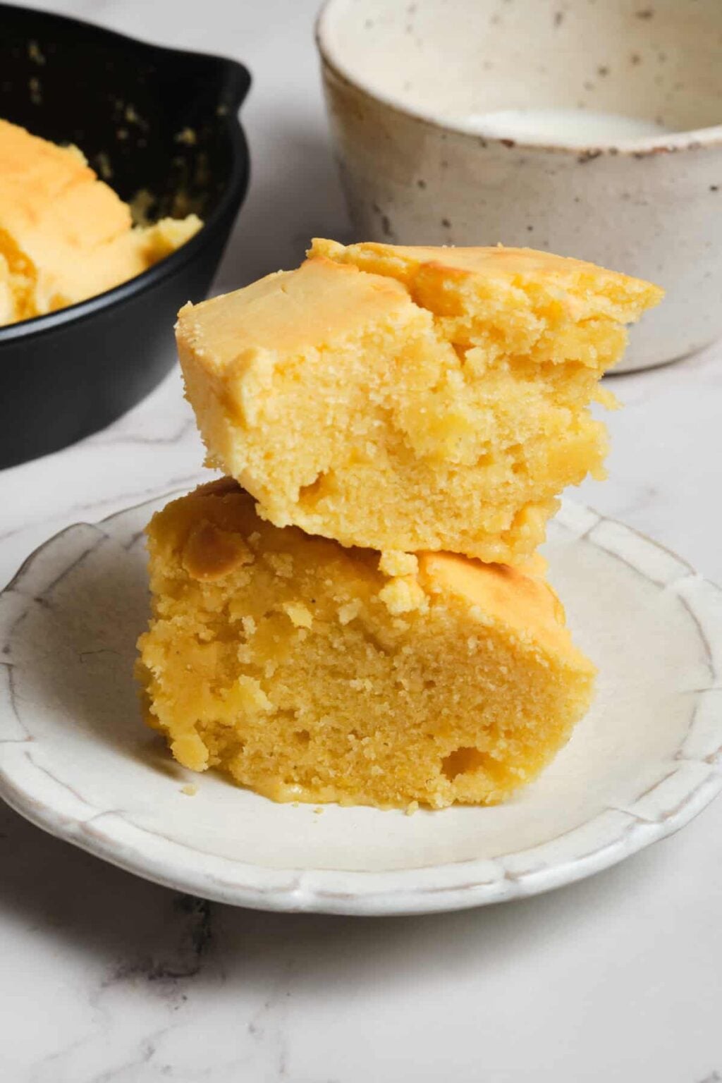 Cornbread With Creamed Corn - Food Faith Fitness