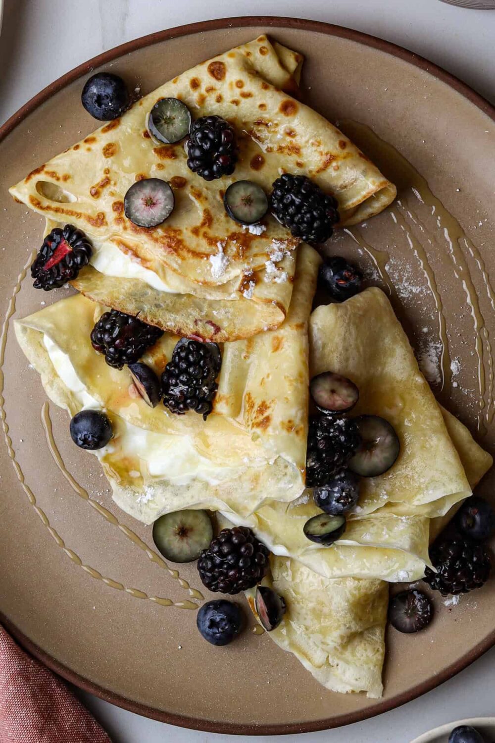 How to Make Crêpes With Pancake Mix - Food Faith Fitness
