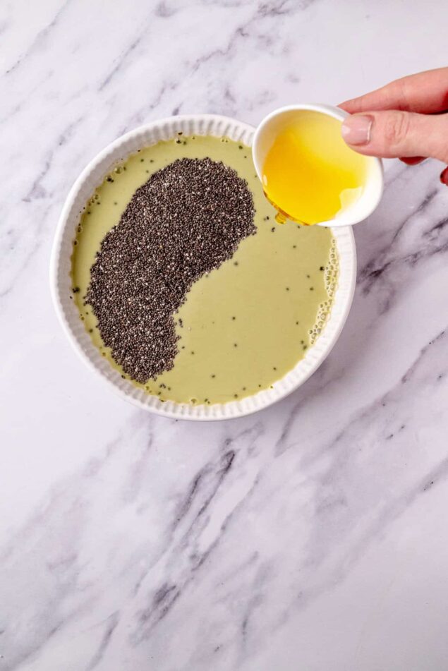 Matcha Chia Pudding - Food Faith Fitness