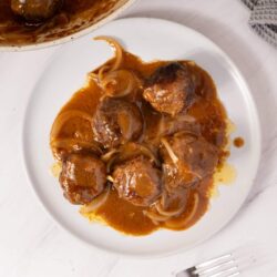 Meatballs and Gravy - Food Faith Fitness
