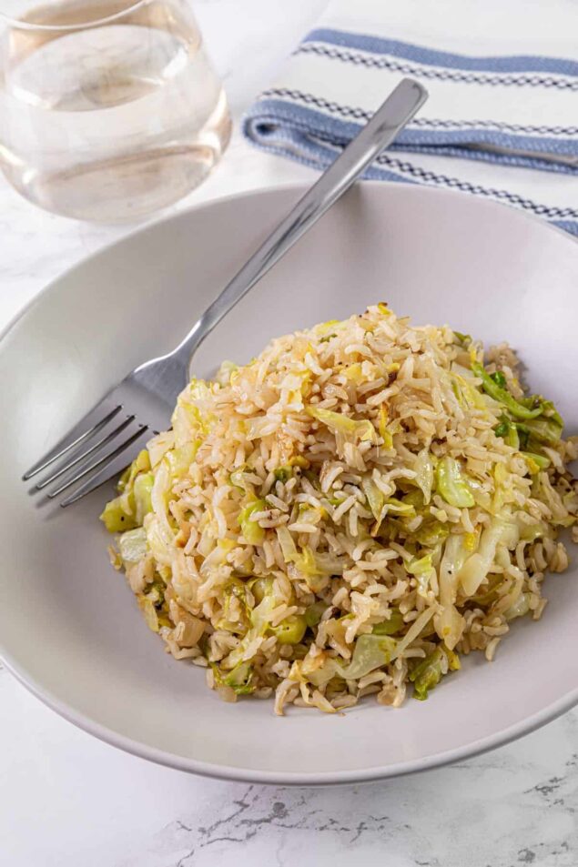 Rice And Cabbage - Food Faith Fitness
