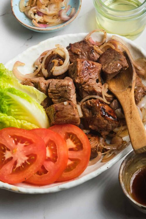 Shaking Beef Recipe - Food Faith Fitness