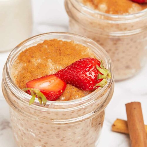 Vegan Tapioca Pudding - Food Faith Fitness