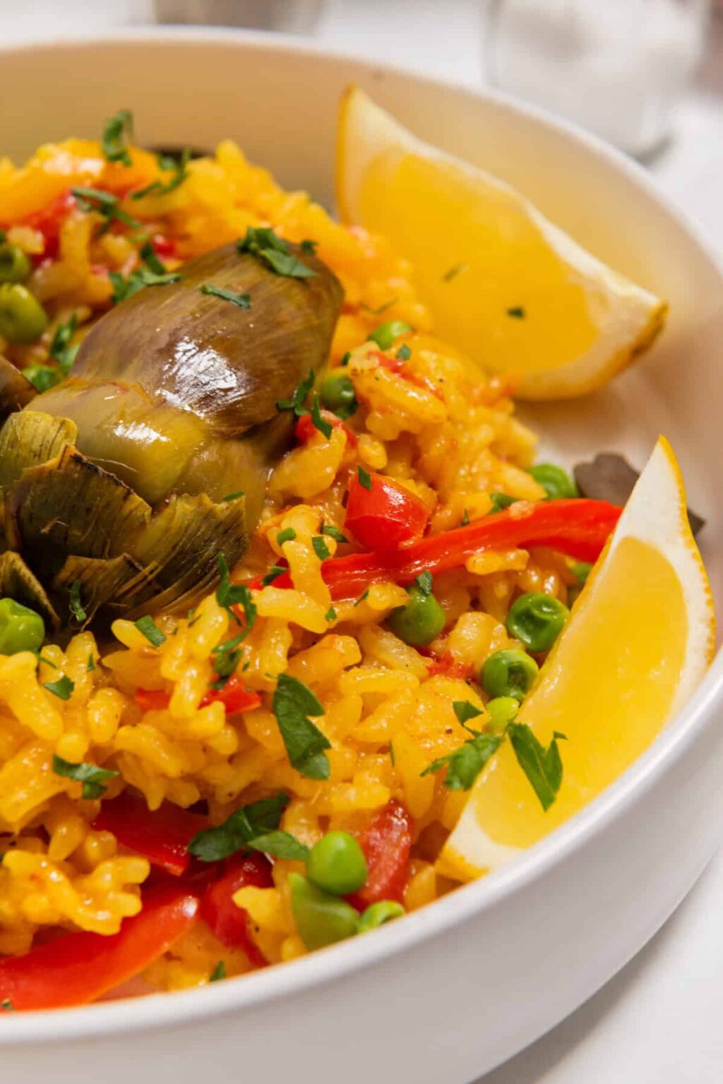 Vegetarian Paella Recipe - Food Faith Fitness