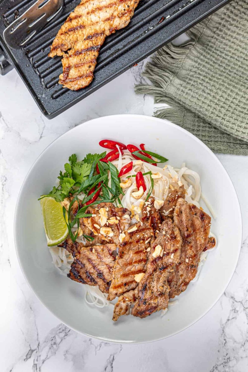 Vietnamese Grilled Pork (Thịt Nướng) - Food Faith Fitness
