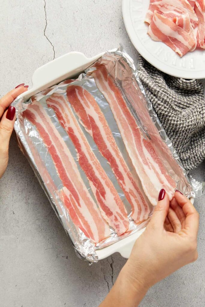 Bacon in Cold Oven (No Pre-heating Required) - Food Faith Fitness