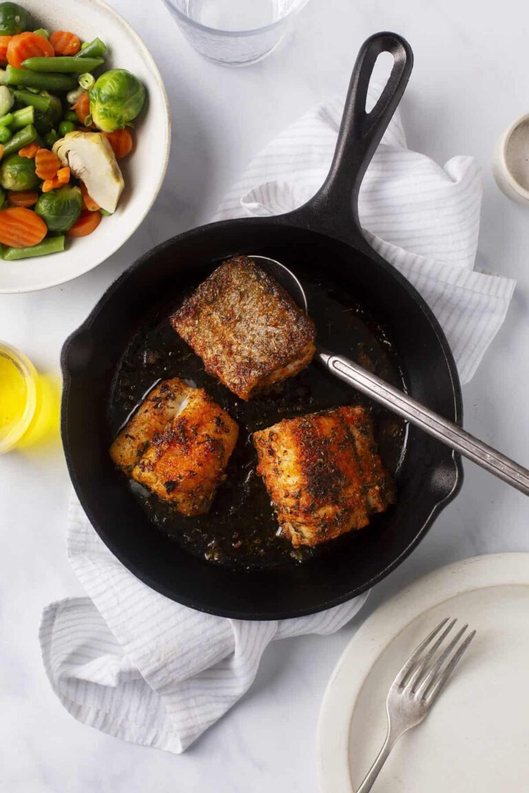 Blackened Cod - Food Faith Fitness