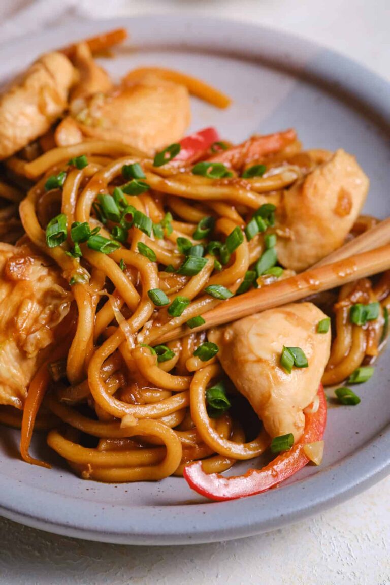 Chicken Yakisoba - Food Faith Fitness
